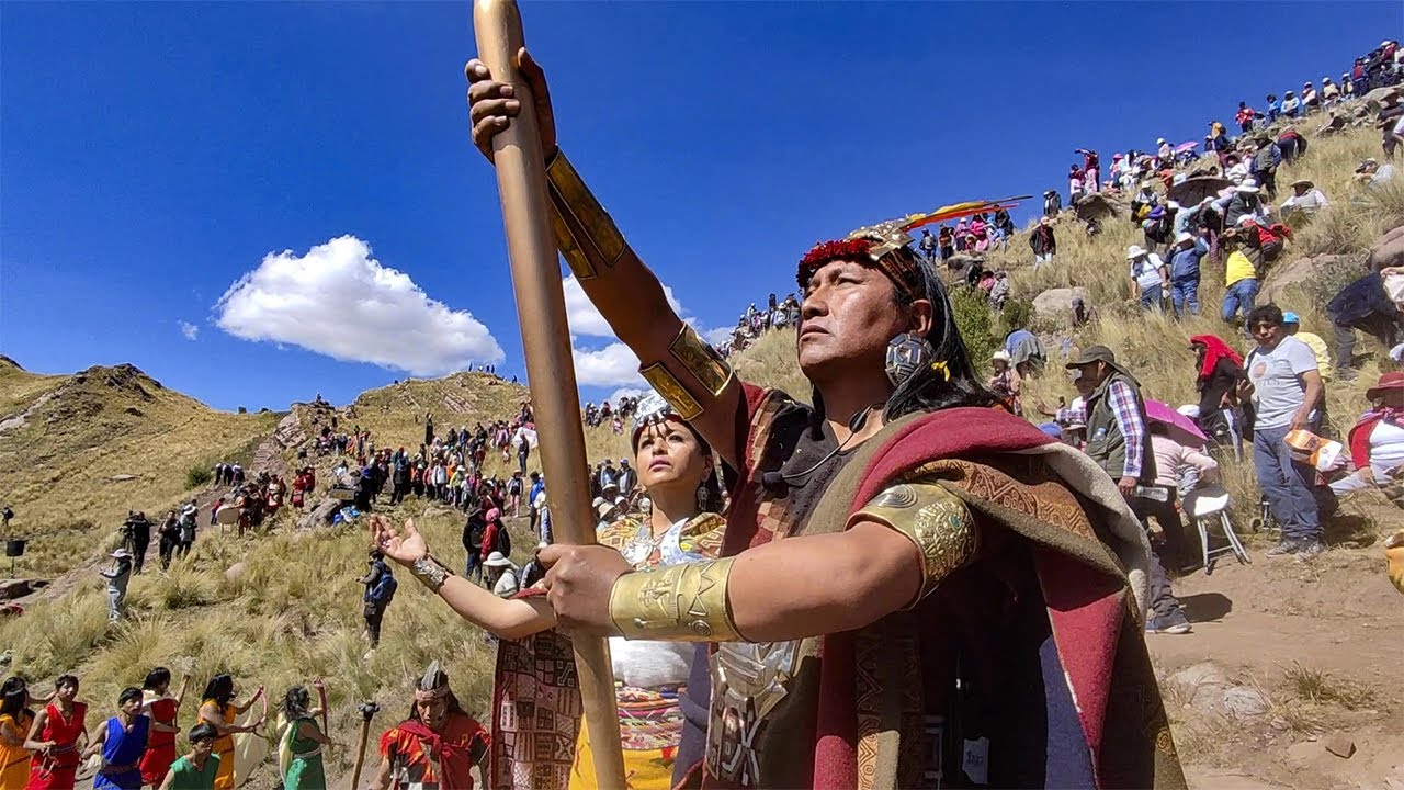 Cusco escenifica leyenda de Manco Cápac y Mama Ocllo - YouTube