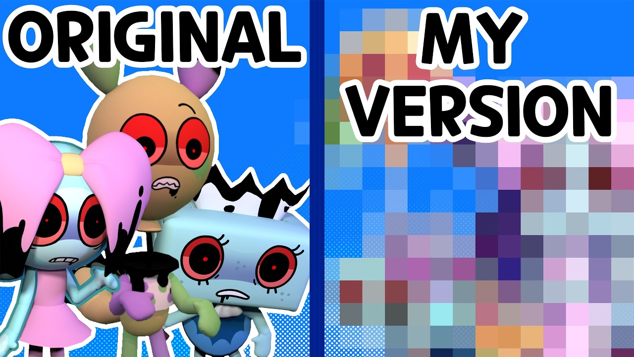 I REDESIGNED common twisteds from DANDY'S WORLD! - YouTube