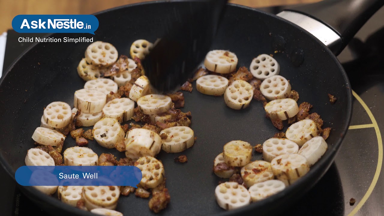 Lotus Stem Vegetable Dry Recipes | Healthy Food Recipes For Kids | Ask ...