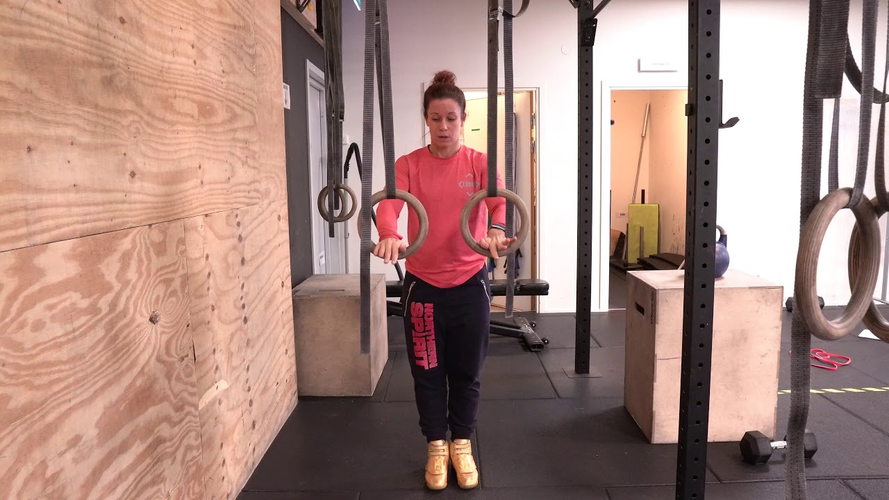 Overhead opener in rings - YouTube