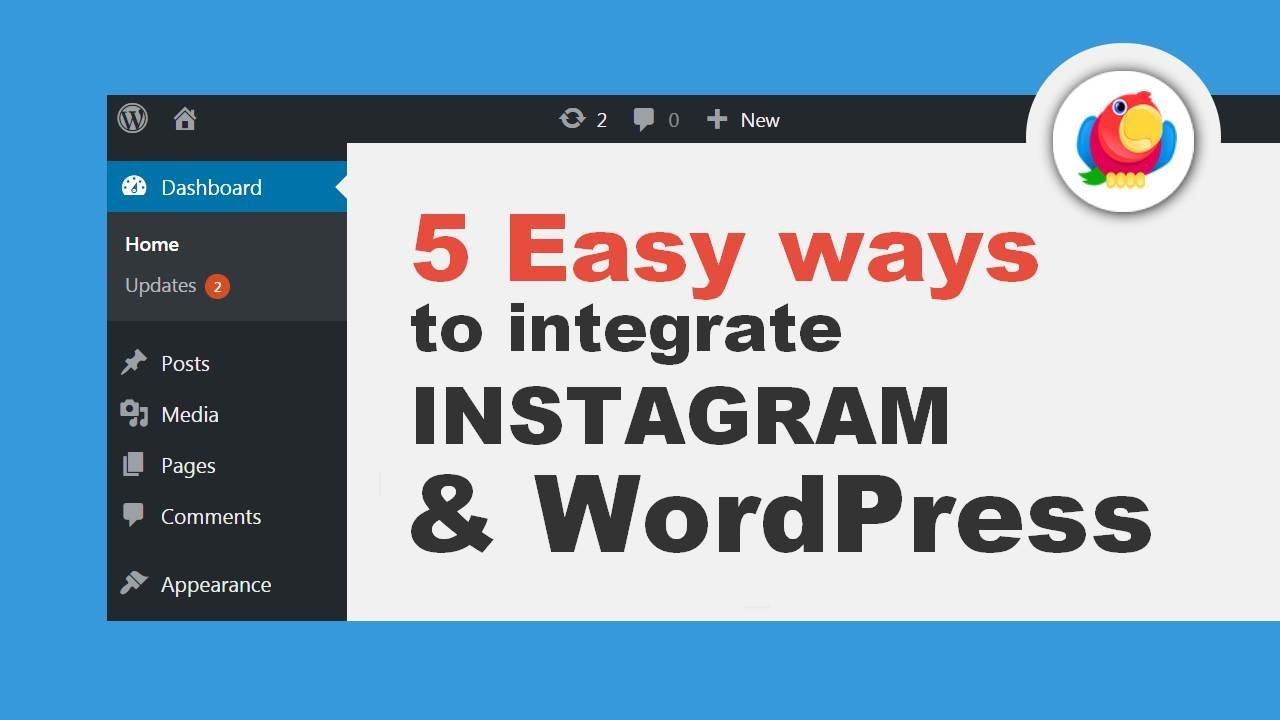 5 Easy Ways To Integrate Instagram With WordPress - YouTube