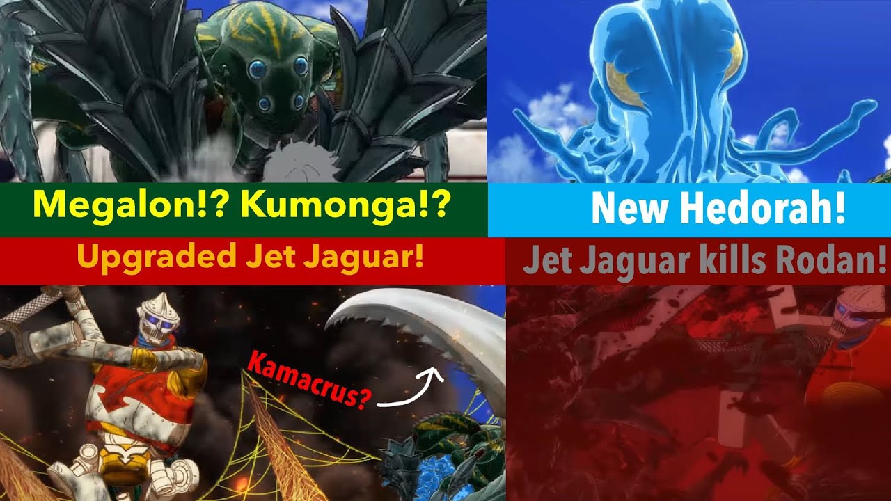 New Megalon or Kumonga?! New hedorah! Upgraded Jet Jaguar! | Godzilla ...