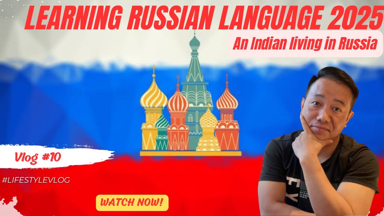 Vlog 10: How I am learning Russian in Moscow Russia 2025? #russia # ...