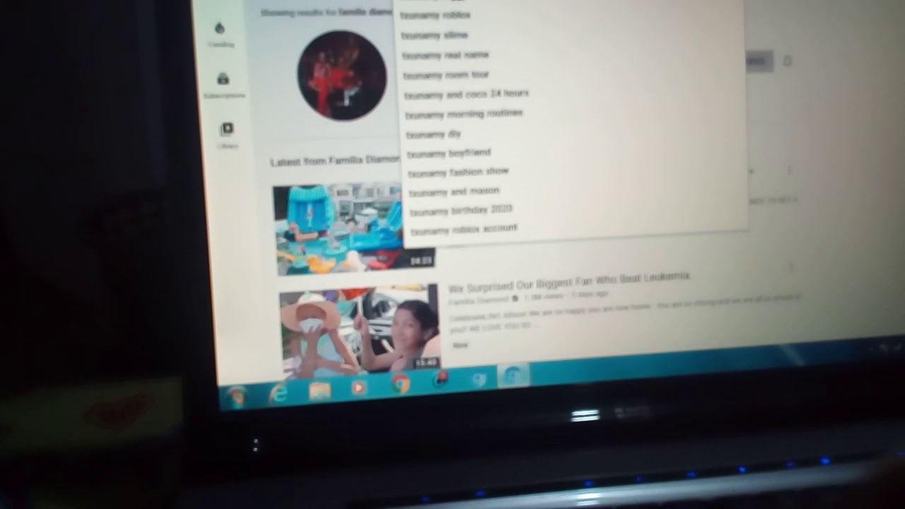 Subscribing to famous ppl that iknow - YouTube