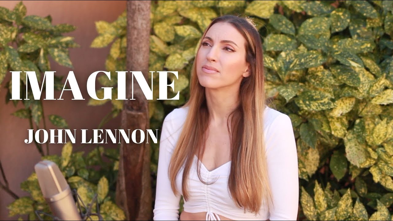 IMAGINE ( FRENCH VERSION ) JOHN LENNON ( SARA'H COVER ) - YouTube