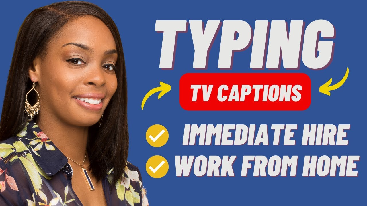 🔥FAST-HIRE ONLINE TYPING JOBS | Create Captions from Home + Bonus ...