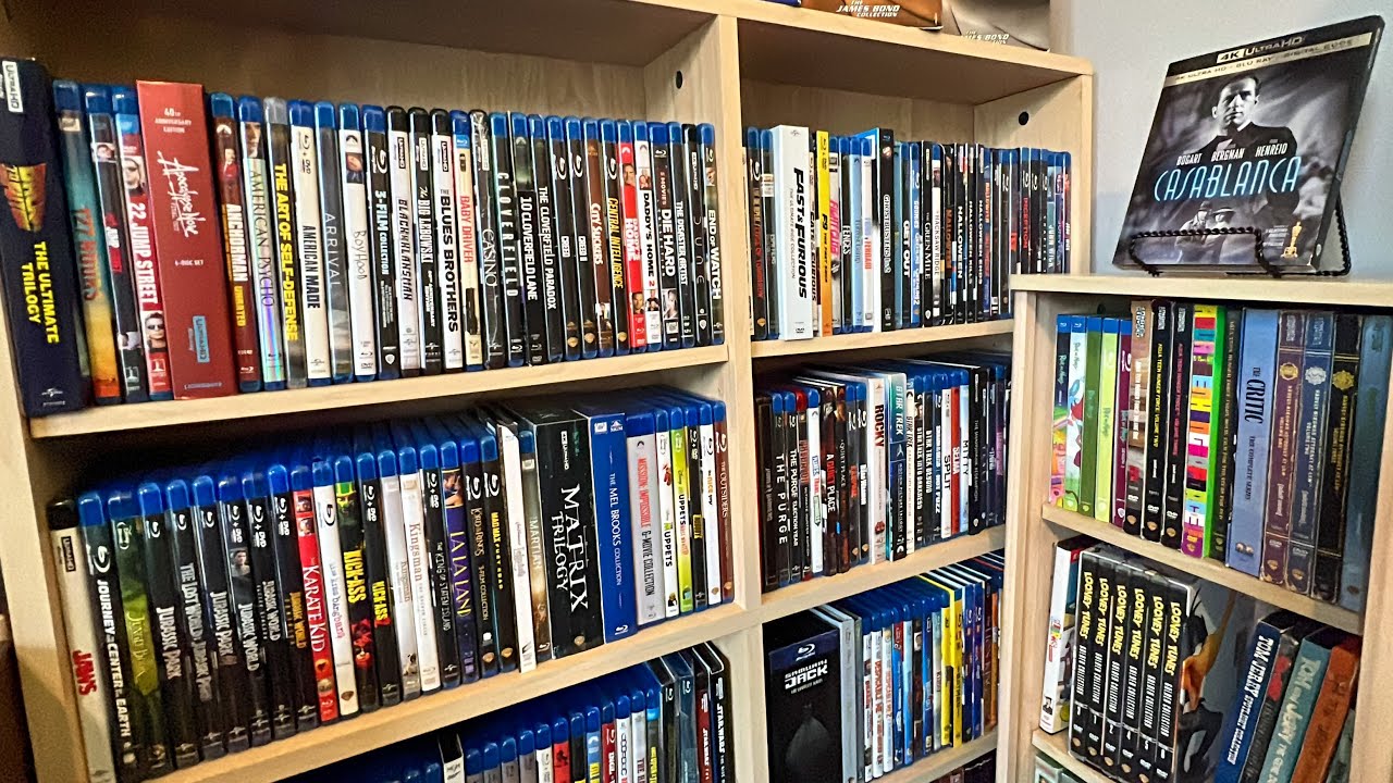 My Entire Movie and TV Show Collection - 4K UHD, Blu-ray, and DVD ...