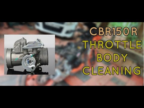 CBR 150R THROTTLE BODY CLEANING ,A TRY | MALAYALAM | CBR150R|HONDA ...