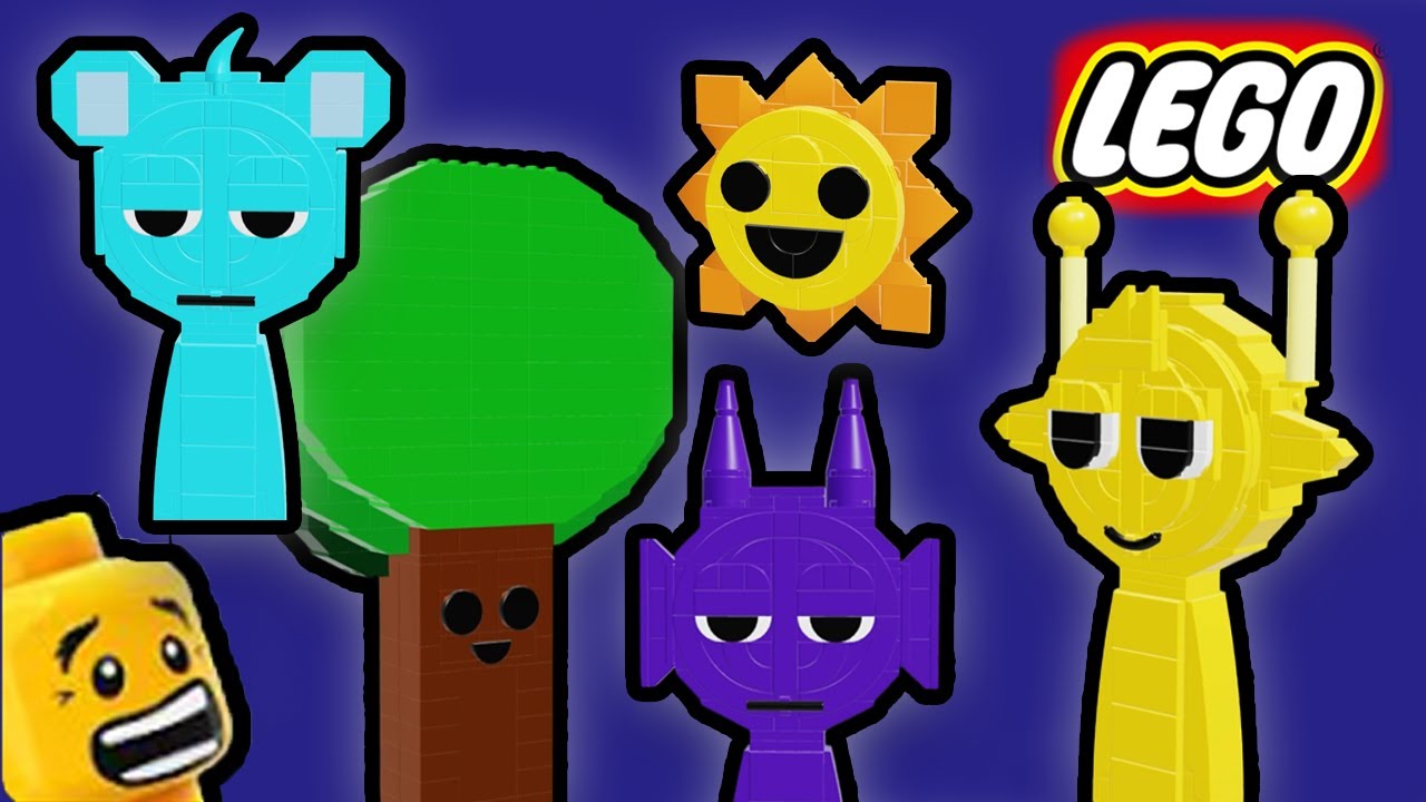 Building Every Character in LEGO Sprunki Phase 3 - YouTube