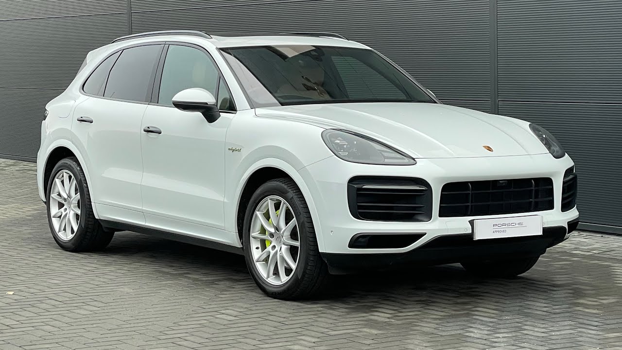 Cayenne E-Hybrid | Carrara White Metallic | CA71YFC - YouTube