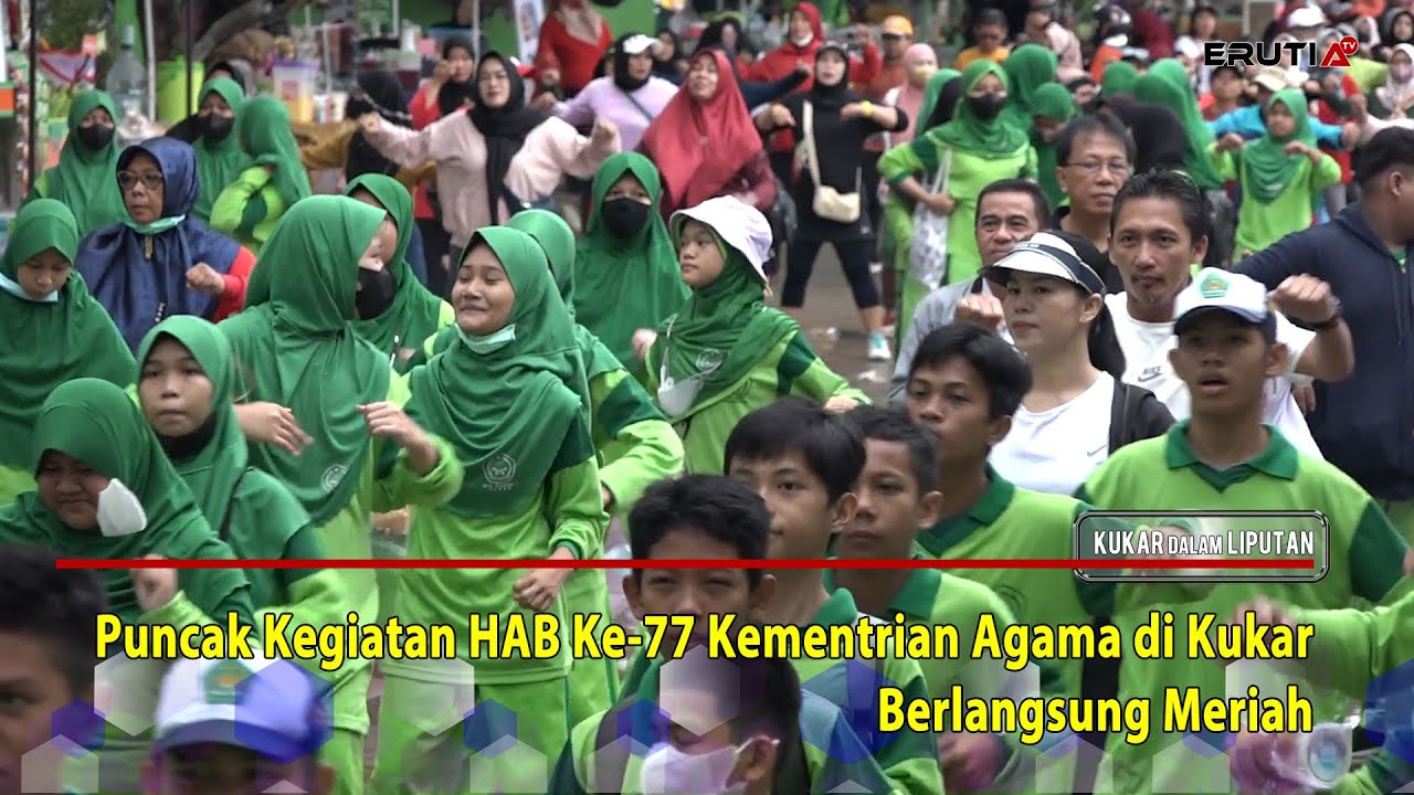 Puncak Kegiatan HAB Ke 77 Kementrian Agama di Kukar Berlangsung Meriah ...