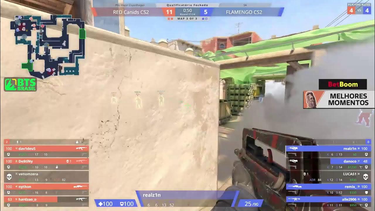 Red Canids vs ODDIK - PGL Major Copenhagen 2024 - Qualifiers Fechadas RMR América do Sul - YouTube