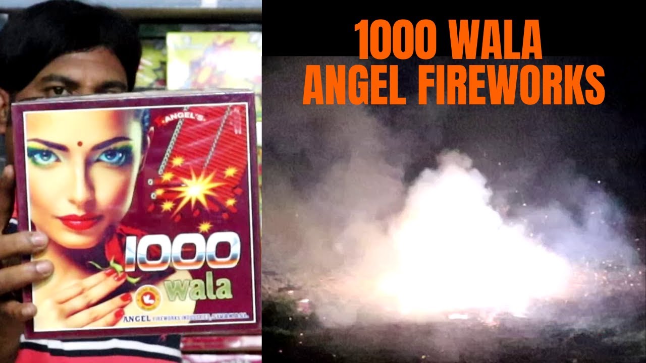 1000 Wala (Angel Fireworks) | Aishwaryam Traders | Crackers Show Time ...