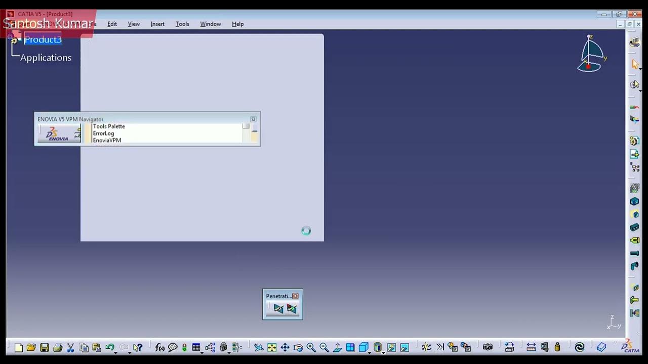 CATIA v5 | DASSAULT SYSTEMES | PART 2 - CUSTOMIZE TOOLBAR - YouTube
