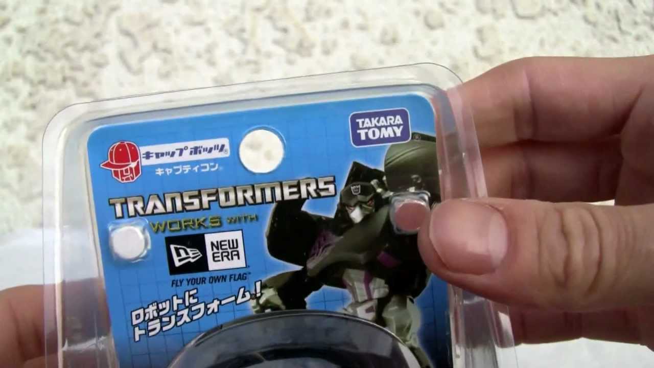 Takara-Tomy Transformers Cap Bots Capticon. ﾄﾗﾝｽﾌｫｰﾏｰｷｬｯﾌﾟﾎﾞｯﾂ - YouTube