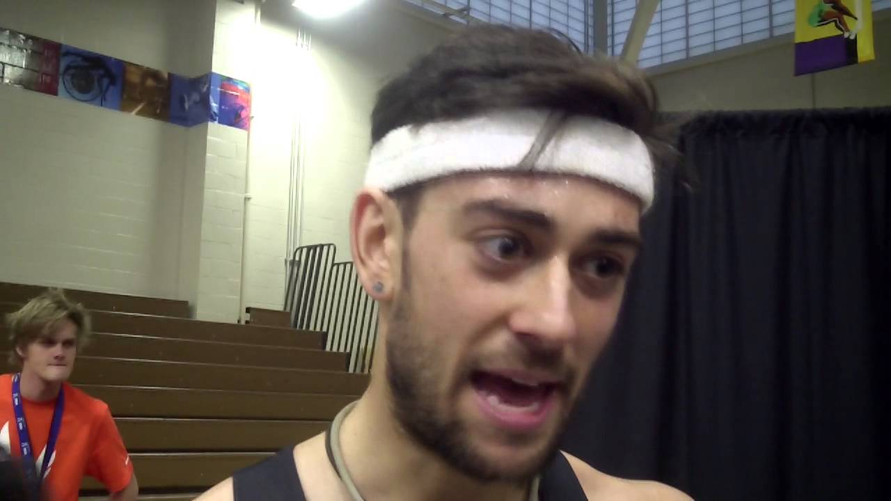 Kyle Merber Speaks after 2nd in 1000 at 2015 USATF Indoor Championships ...