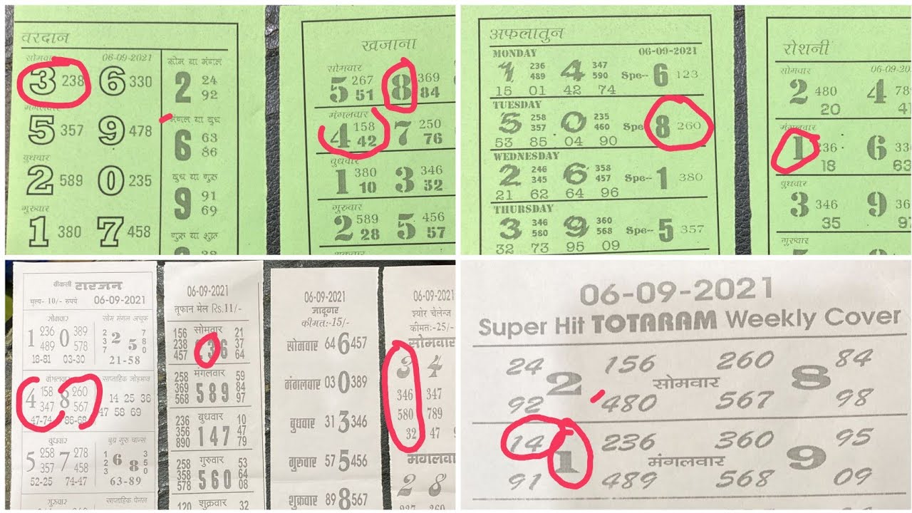 08/9/21 to 11/9/21 Khajana Aafatluna totaram and Toofan Mail jadugar ...