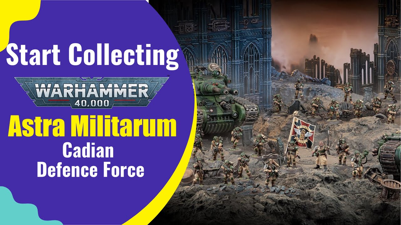Start Collecting Warhammer 40,000: Astra Militarum - Cadian Defence ...