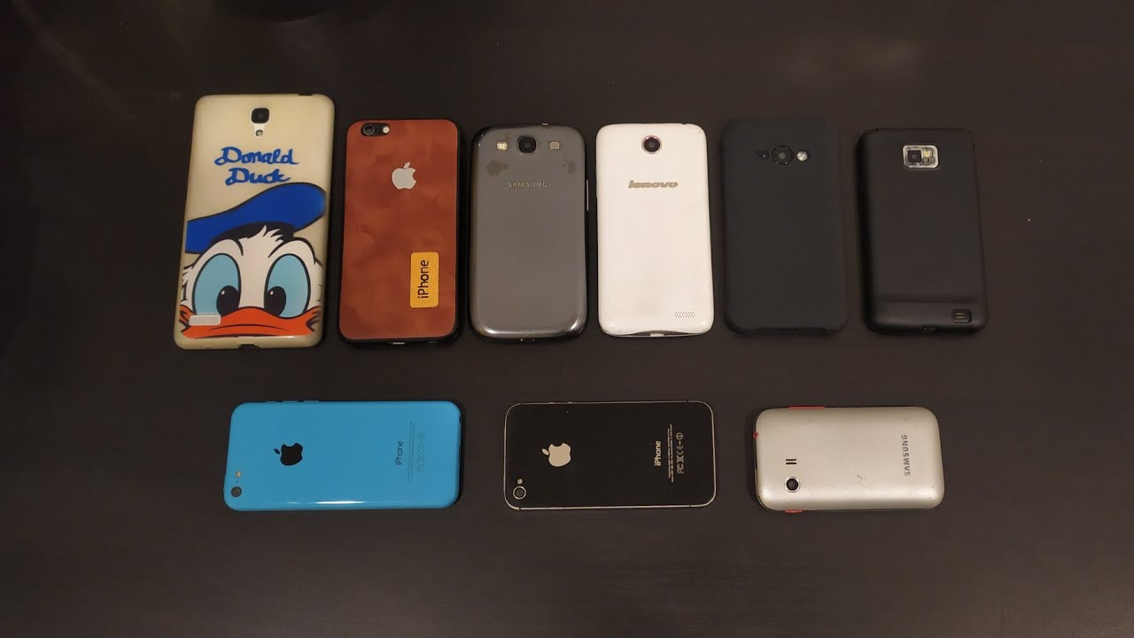 My Random Phone Collection Review - YouTube