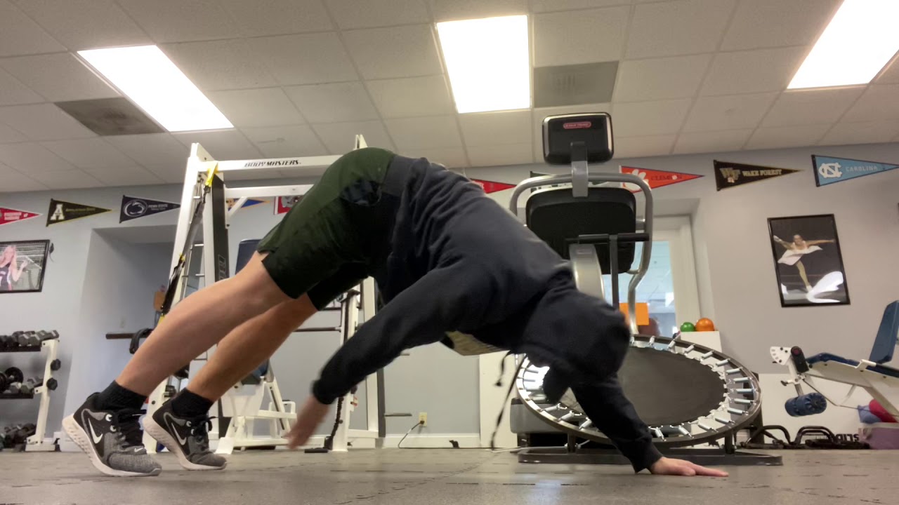 Become Better Movement Library: Plank to Toe Touch - YouTube