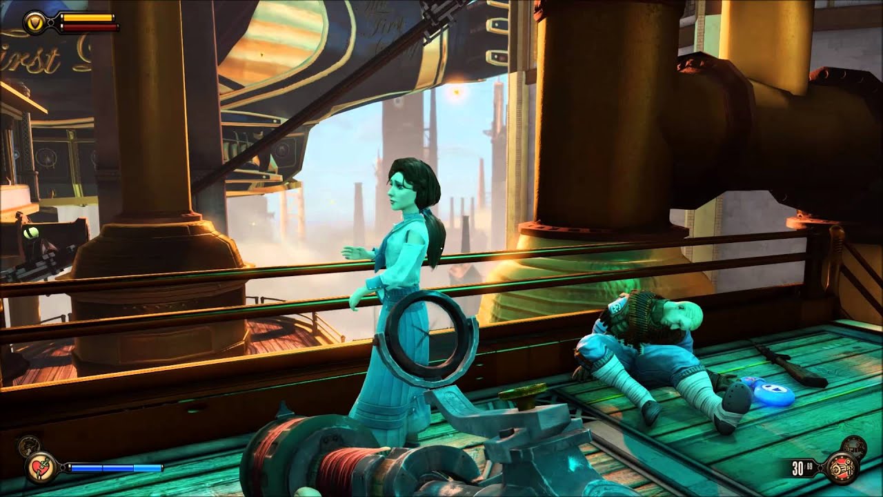 Bioshock Infinite: Fitzroy and Fink deaths - YouTube