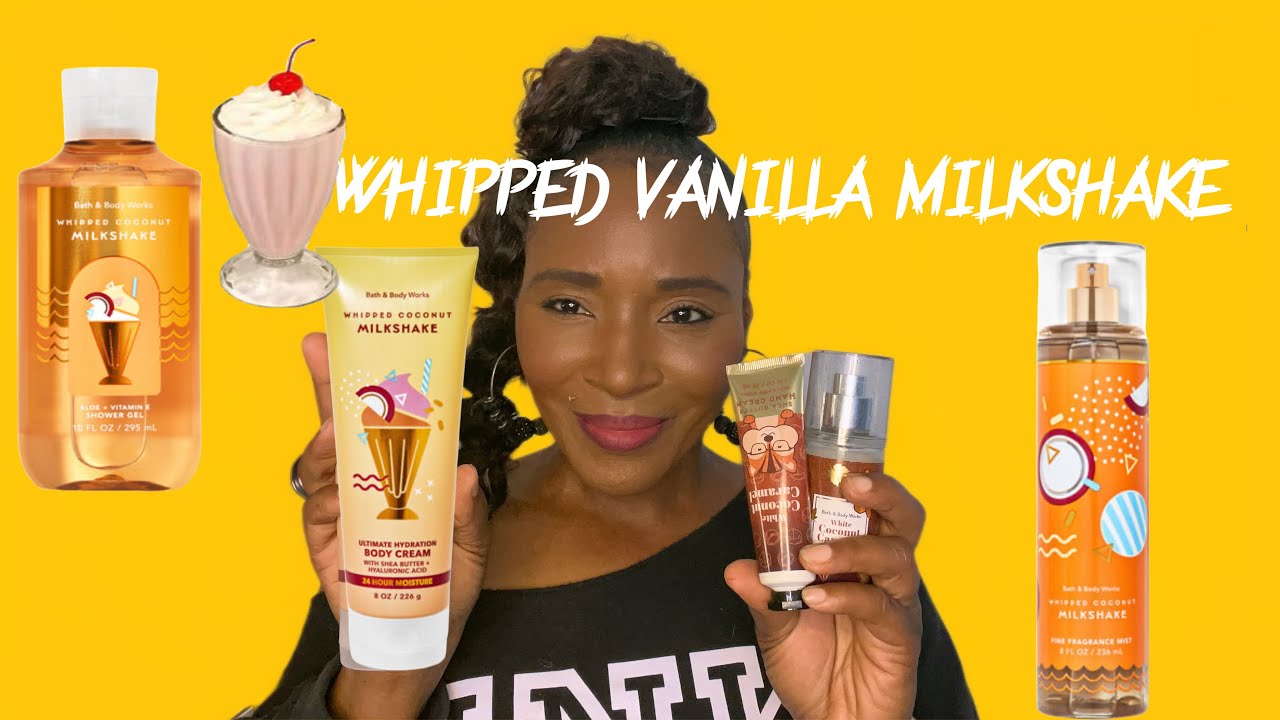 WHIPPED COCONUT MILKSHAKE COLLECTION NEW @ BATH AND BODY WORKS REVIEW ...