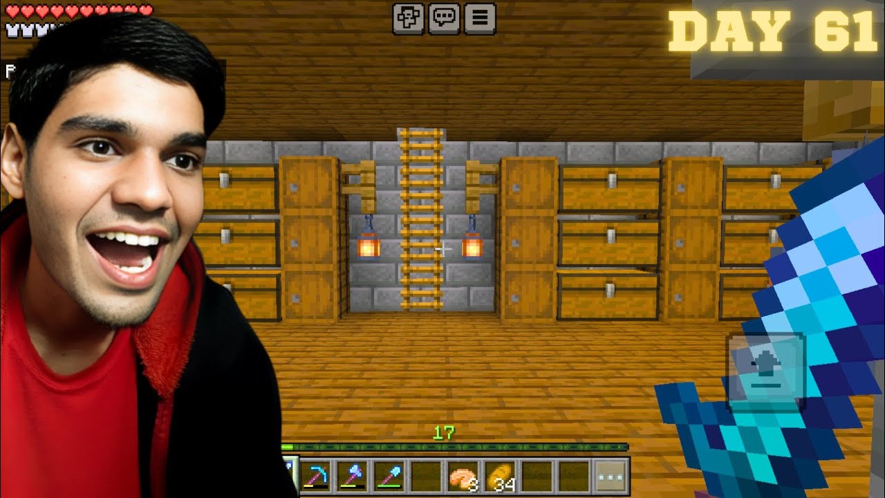 DIVIDE SEPERATE ITEM IN CHEST | MINECRAFT GAMEPLAY 61 - YouTube