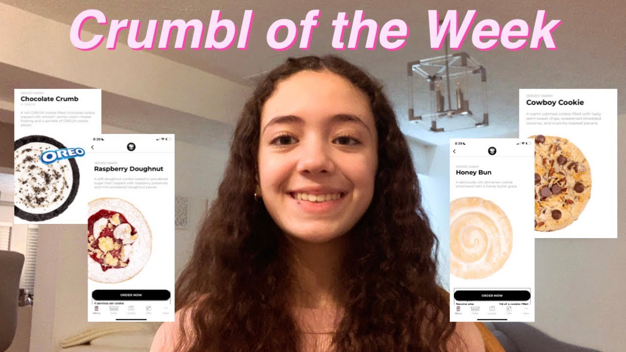 Trying this weeks Crumbl! - YouTube
