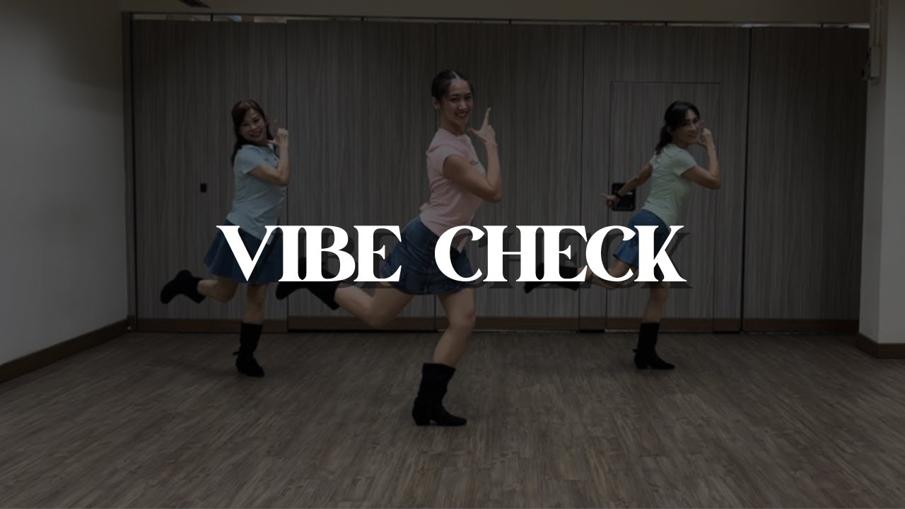 VIBE CHECK - Line Dance (Debbie Rushton) - YouTube