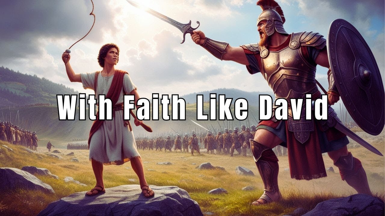 With Faith Like David #praiseandworshipsongs #davidandgoliath # ...