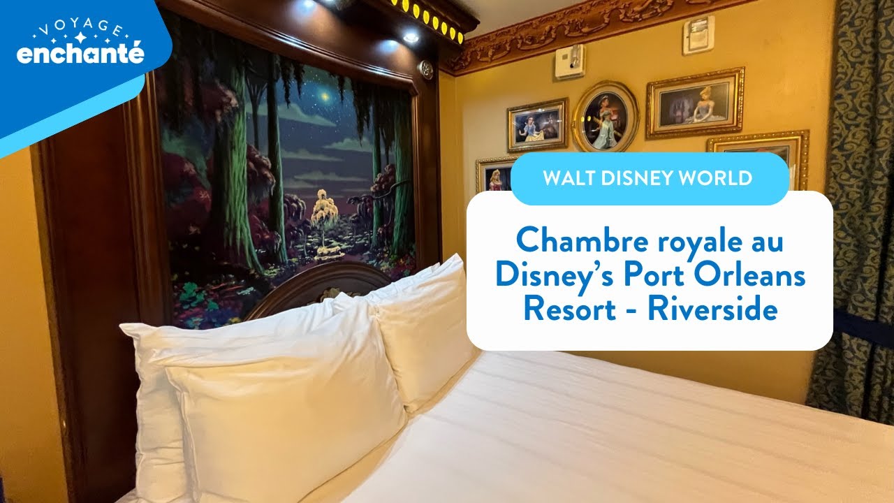 Chambre royale au Disney's Port Orleans Resort - Riverside - YouTube