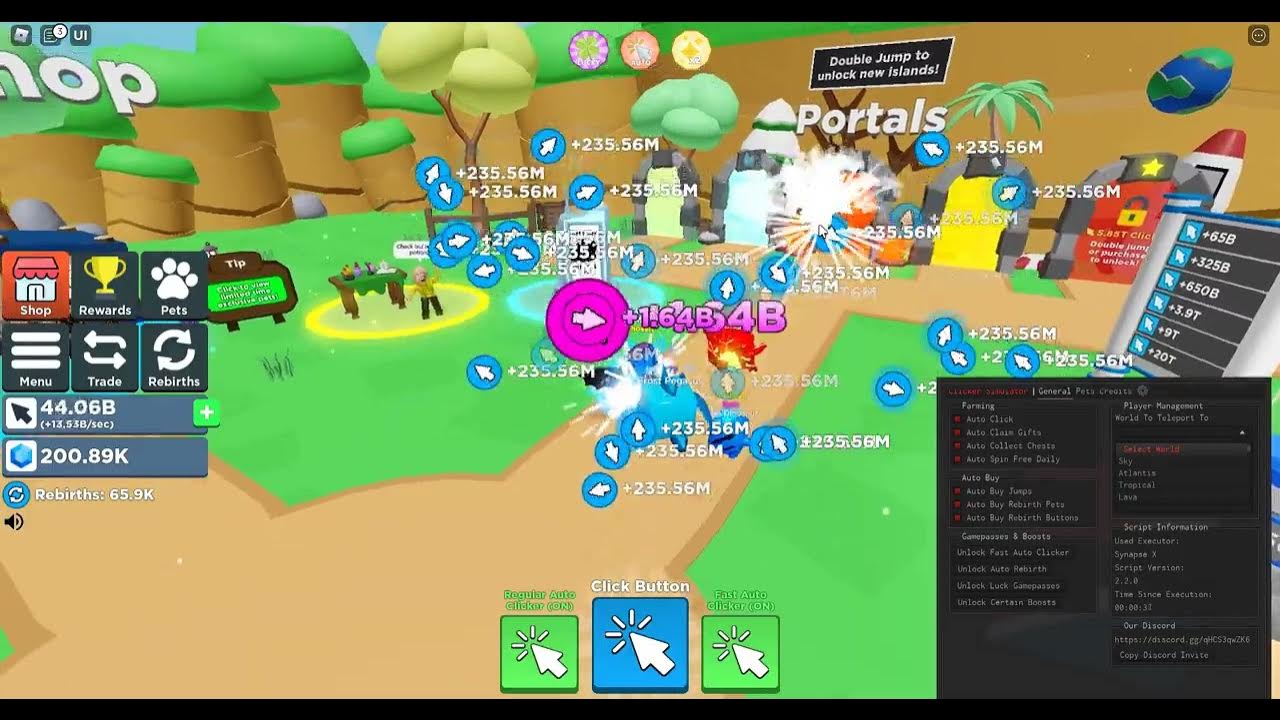 [NEW] Roblox Clicker Simulator SCRIPT Hack Gui | AUTO FARM, FREE ...