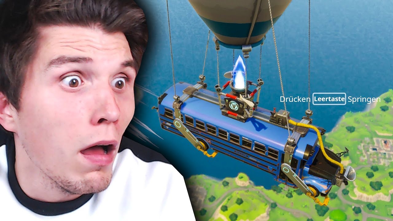 Ich springe aus einem FLIEGENDEN BUS - YouTube