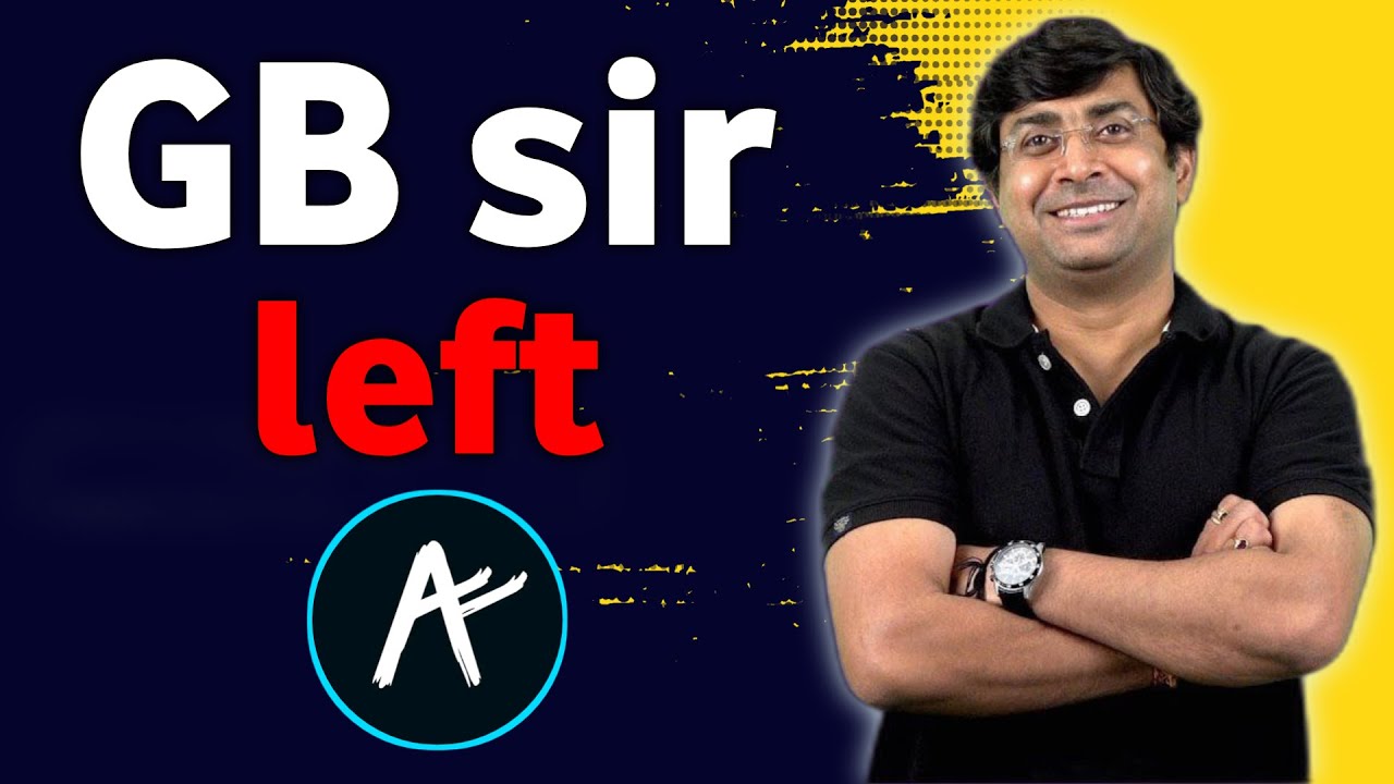 GB sir left APNI KAKSHA and joined UNACADMEY😭😭 @officialapnikaksha ...