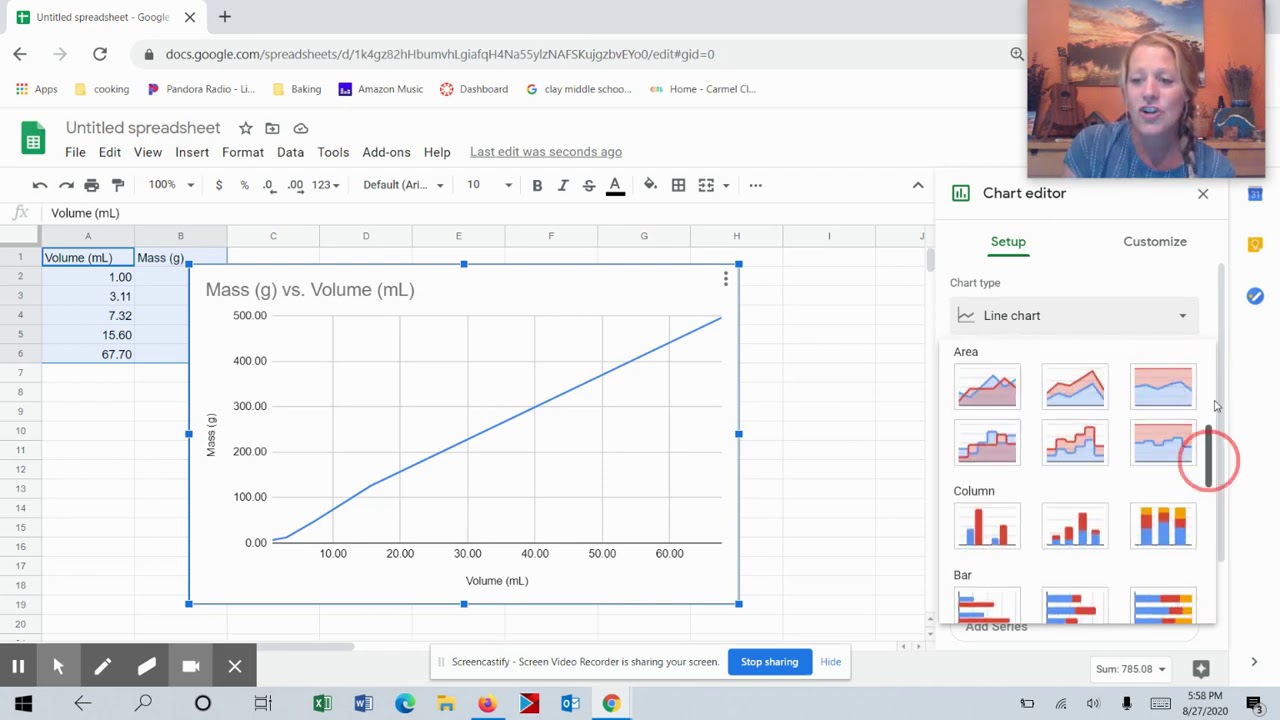 How to input data, create a scatter plot, add a trendline, and add an equation of the line ...