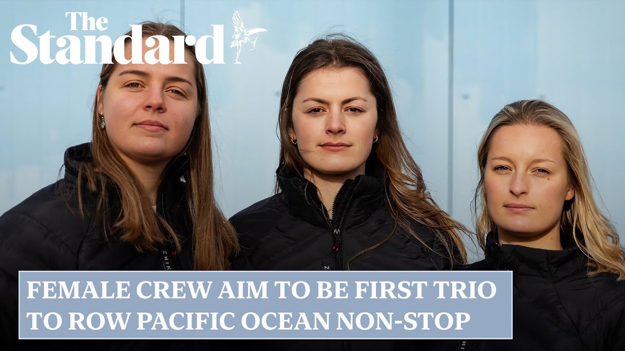 Female crew aim to be first trio to row Pacific Ocean non-stop and ...