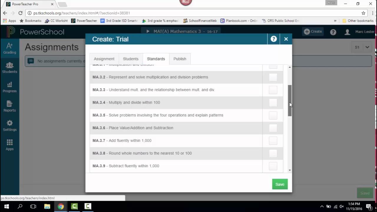 Auto Calculate Powerschool Assignment - YouTube