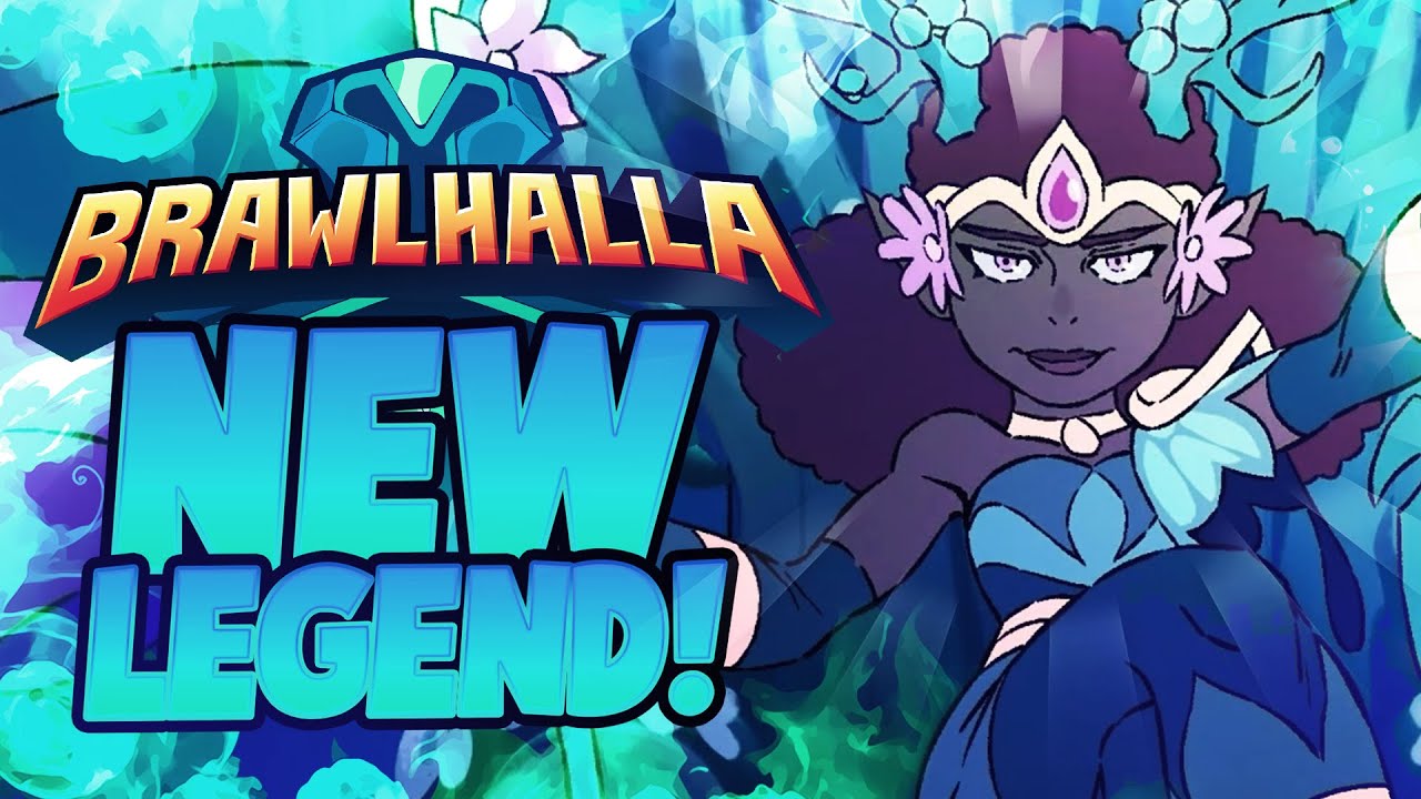 NEW BRAWLHALLA LEGEND | ARCADIA | GREAT SWORD / SPEAR | ALL SIGNATURES REVEALED - YouTube