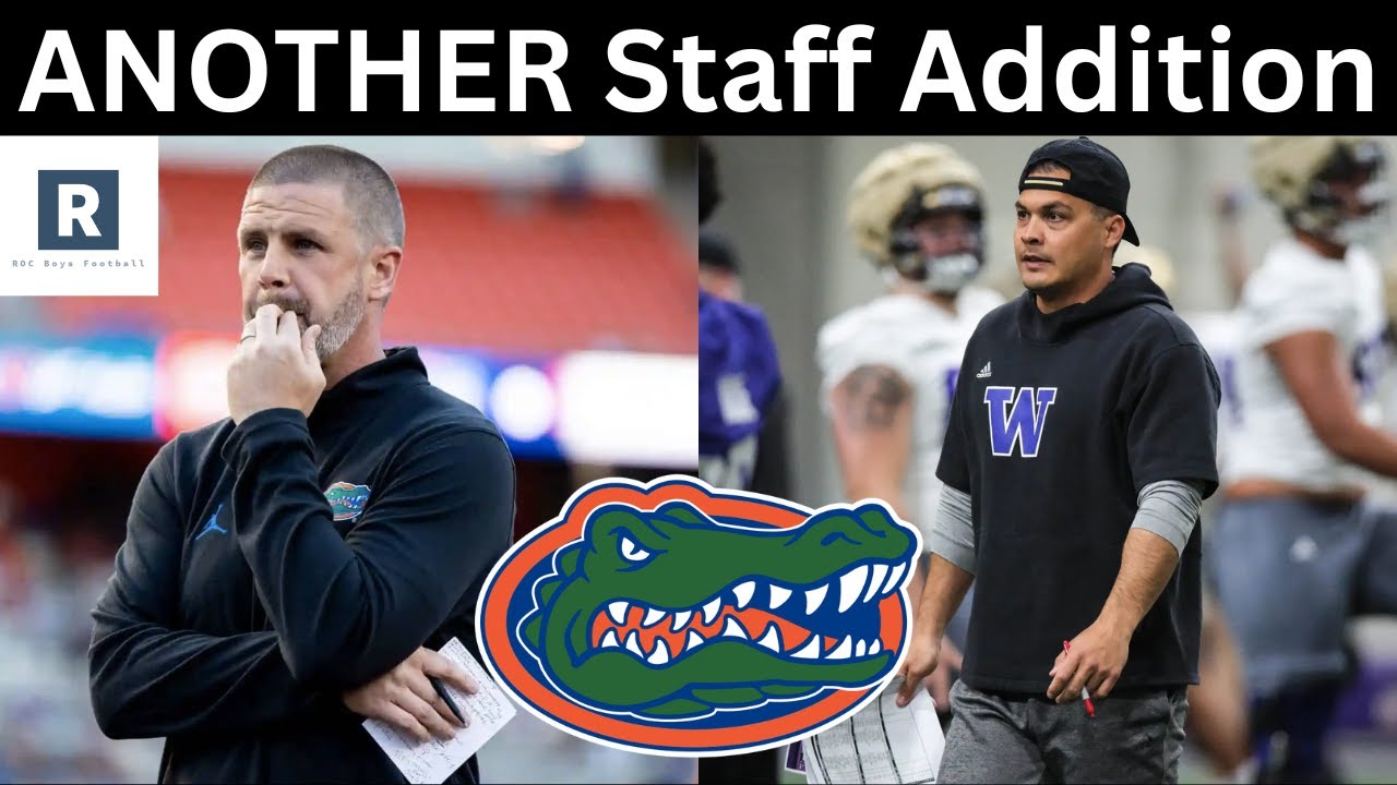 Florida Gators Make ANOTHER Addition To The Coaching Staff | Robert ...