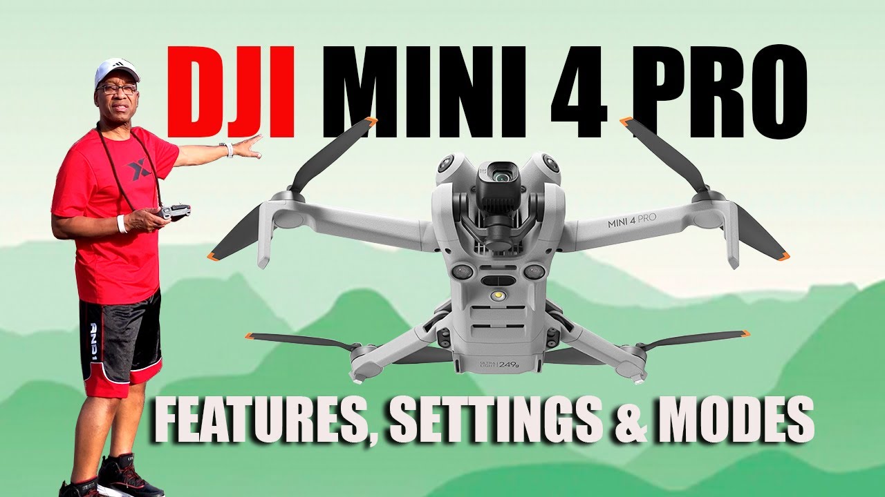 DJI MINI 4 PRO Features Settings & Modes | EXPLAINED in Detail 👍 - YouTube