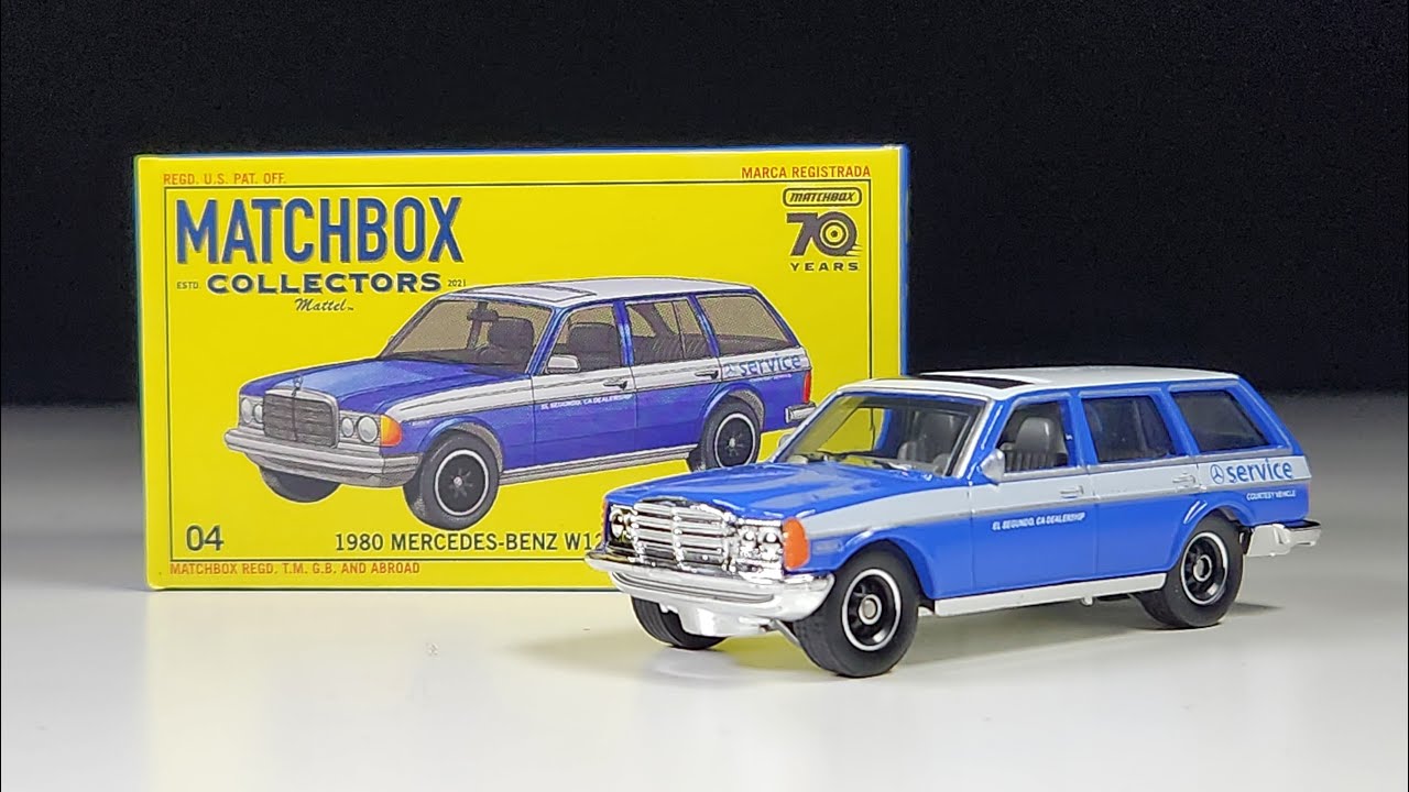 Matchbox Premium Review: 1980 Mercedes Benz W123 Wagon | 2023 ...