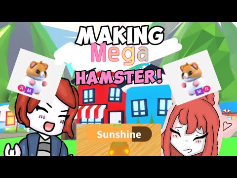 Making a MEGA hamster in adopt me! - YouTube