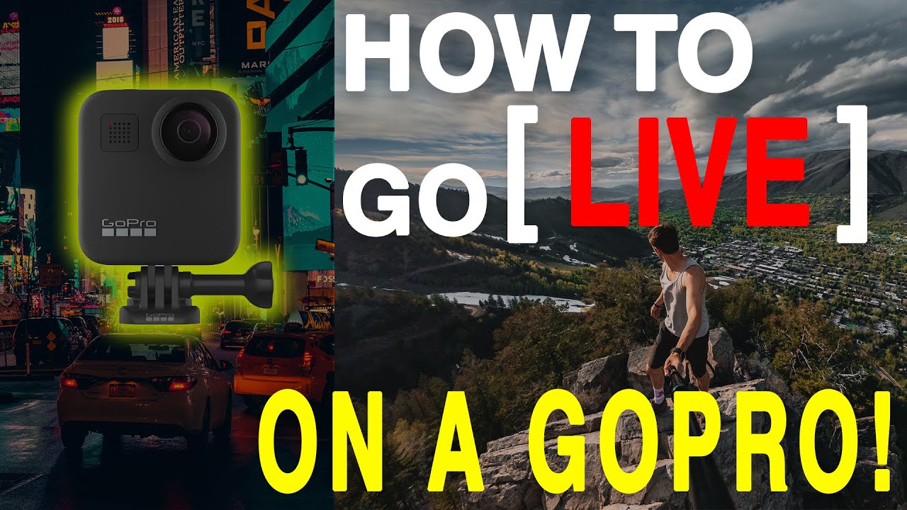 Stream Tip #4: How to Go LIVE on GoPro MAX - YouTube