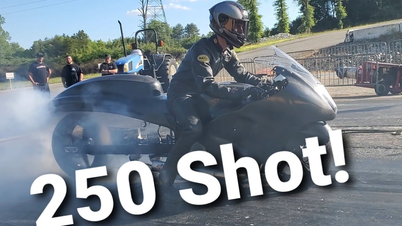 Nitrous and Turbo Hayabusa First Time at the Track EVER! Moore Mafia ...