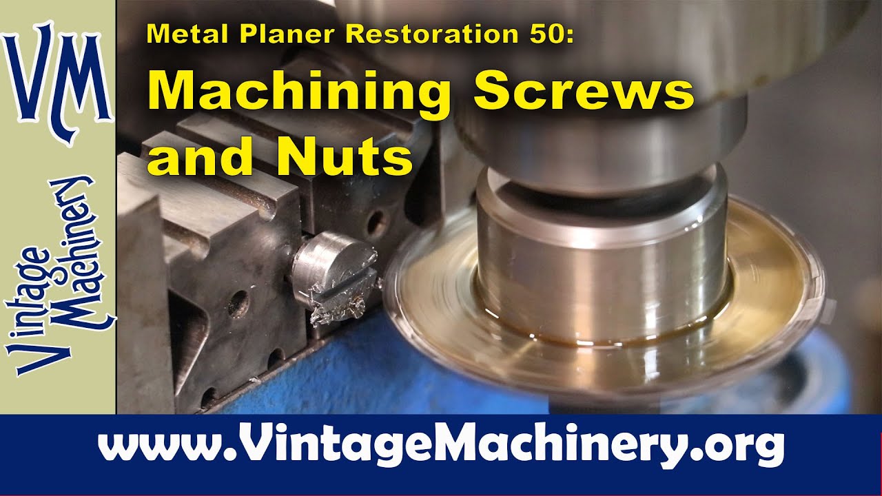 Metal Planer Restoration 50: Machining new Hardware for the Clapper Box ...