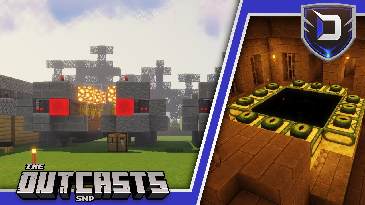 Entering the StrongHold!!! | OutCasts SMP EP: 8 - YouTube
