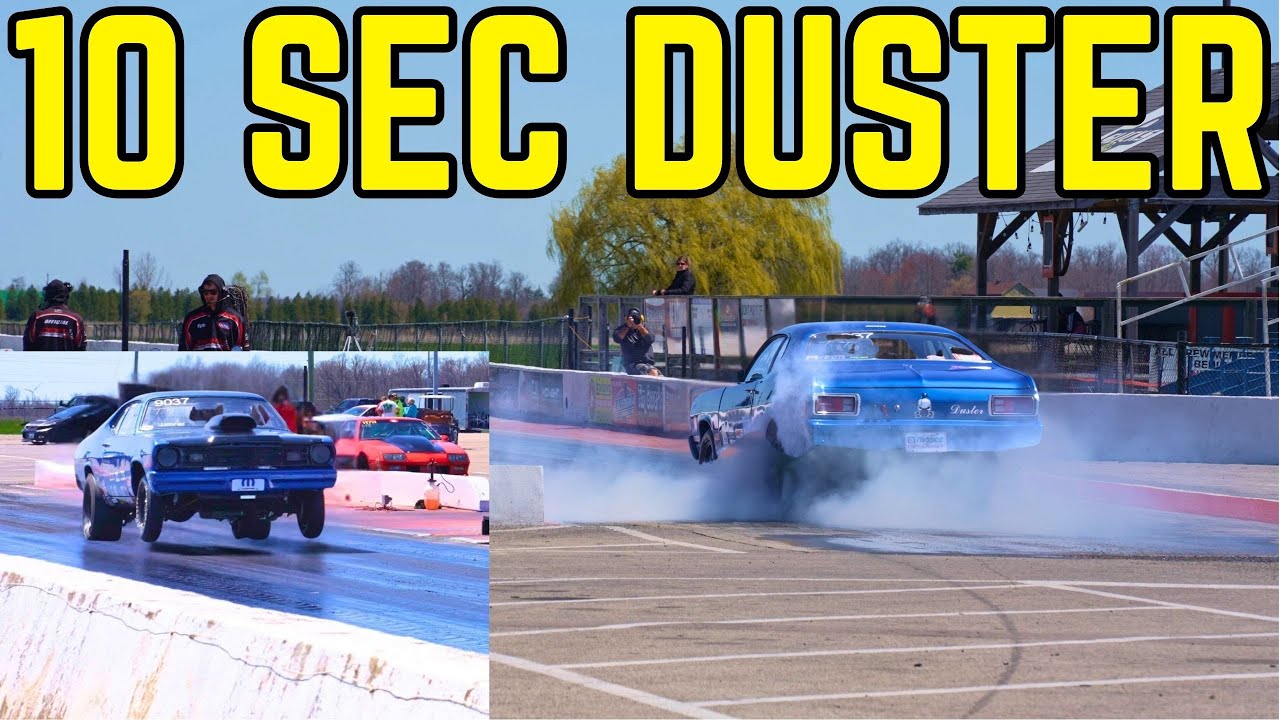 Plymouth Duster Drag Racing | 10-Second Quarter-Mile Beast - YouTube