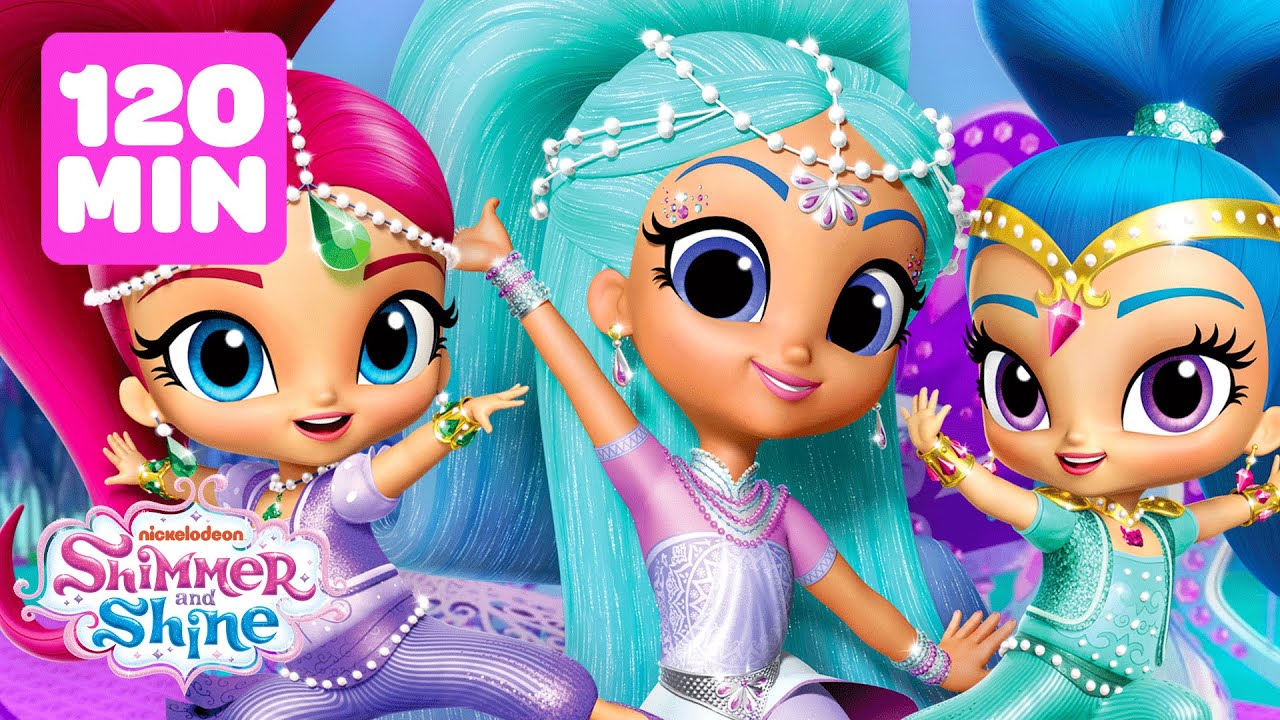 Shimmer and Shine Rescue the Princess & Save Zahramay Falls! | 120 ...