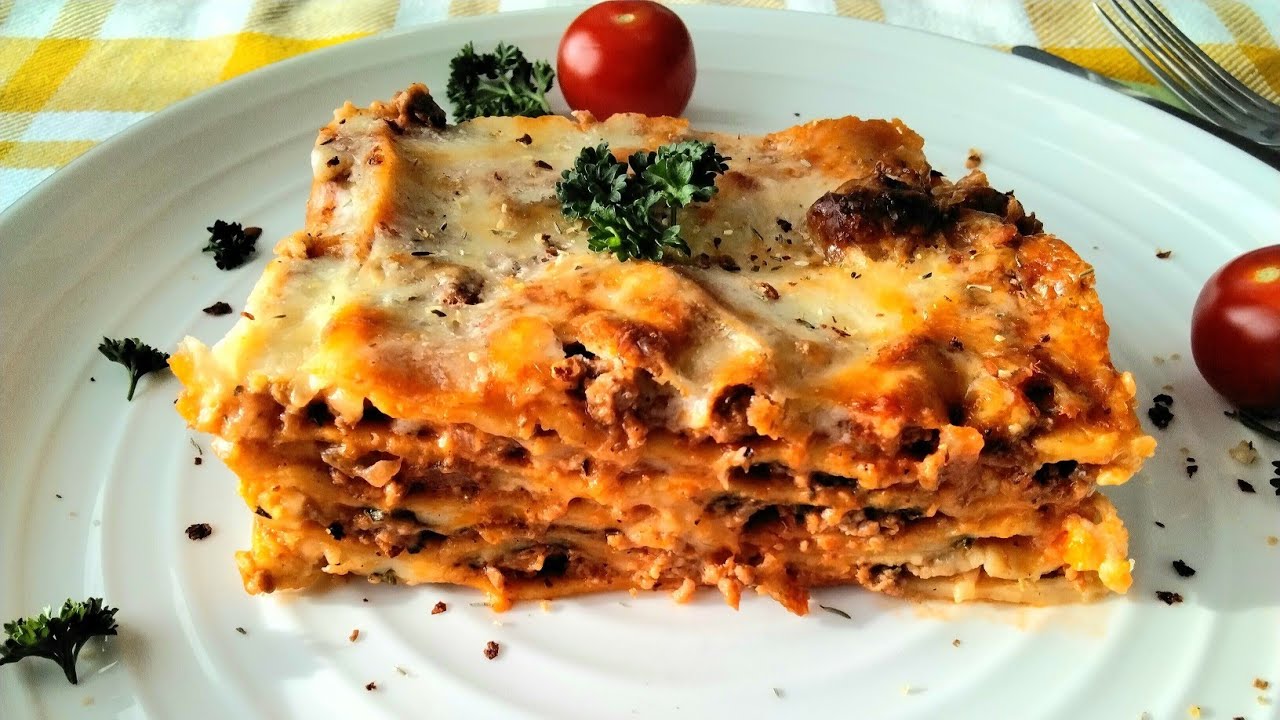 Lasagna cu Spanac | Lasagna Bolognese | Reteta preferată a familiei ...