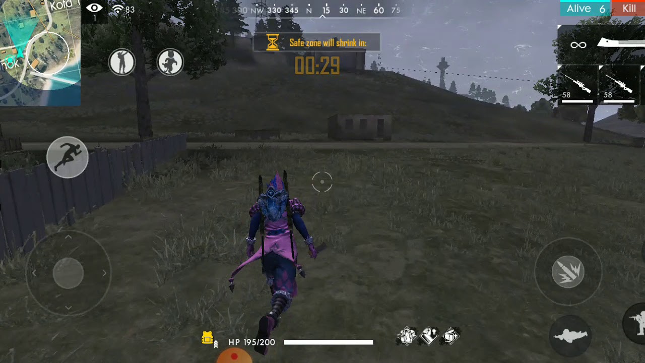 What is new night hunter mode in free fire - YouTube